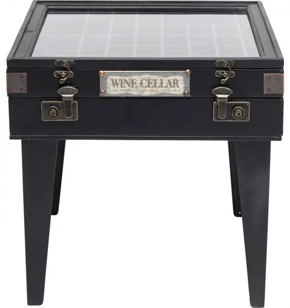 Odkládací stolek Collector Black 55×55 cm