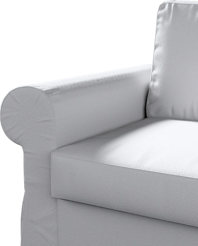Potah na pohovku IKEA Backabro 2-místná, rozkládací barva bílá látka pletený vzor