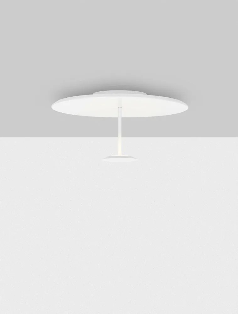 Matně bílé ocelové LED stmívatelné stropní svítidlo Nima – Nova Luce