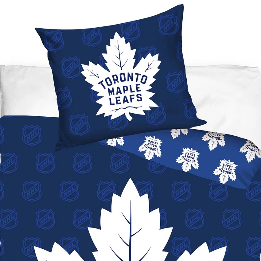 Hokejové povlečení NHL Toronto Maple Leafs Shields Velikost: 135x200 + 80x80 cm
