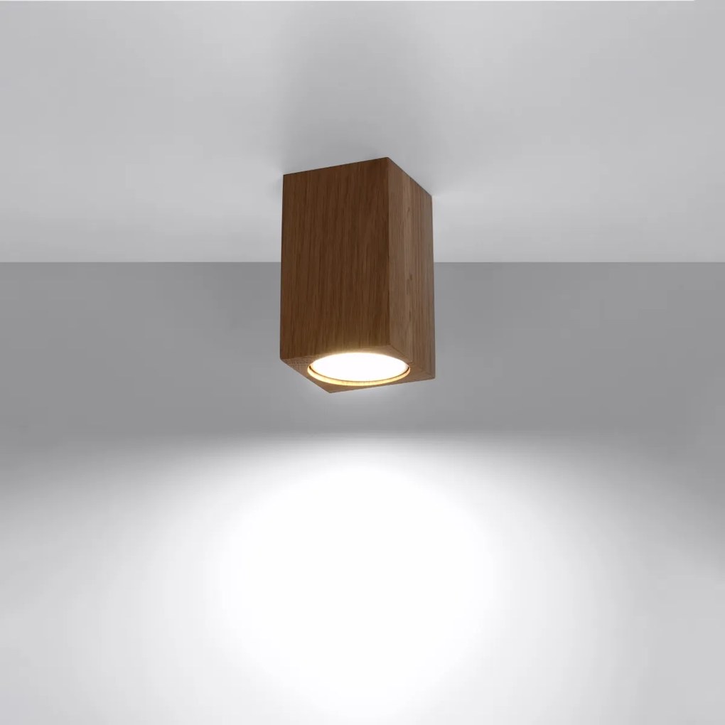 Sollux Lighting Stropní svítidlo KEKE 10 dub