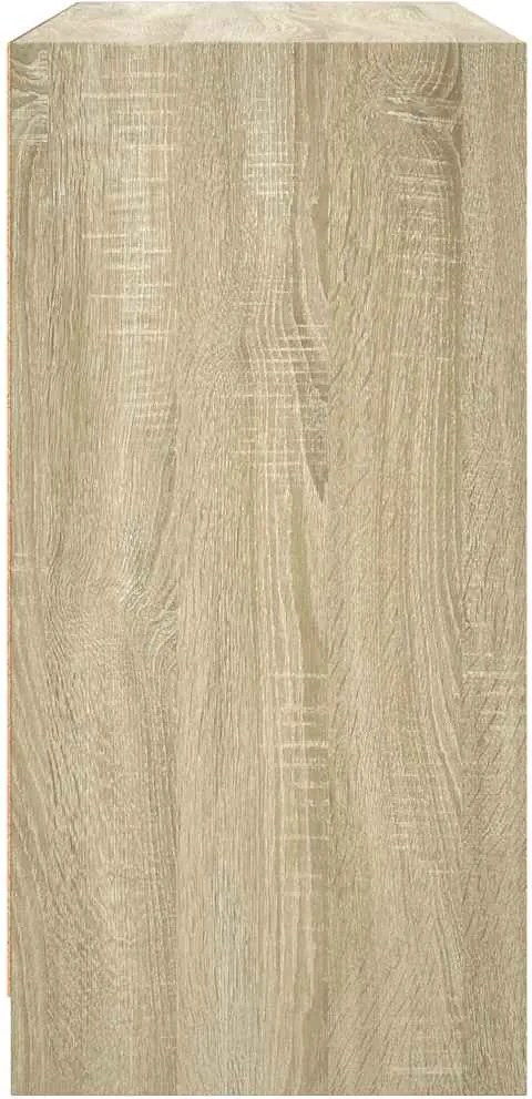 Příborník dub sonoma 102 x 37 x 75,5 cm kompozitní dřevo 3295873