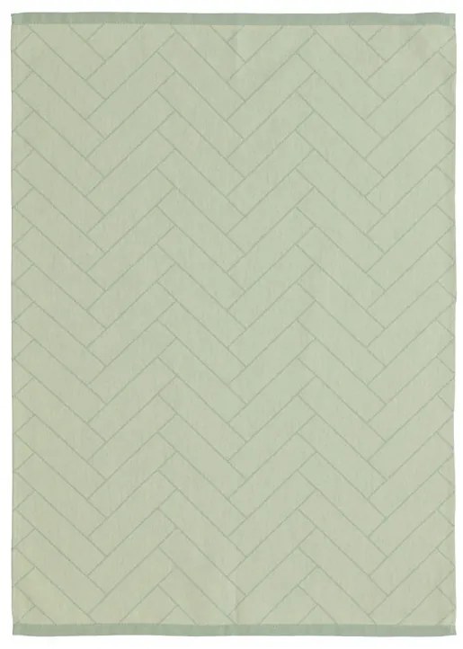 Södahl Kuchyňská utěrka 50x70 Tiles Tea Green