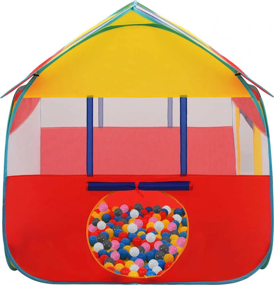 vidaXL Stan na hraní s 550 míčky 123 x 120 x 126 cm [3107708] Barva: Vícebarevné 1