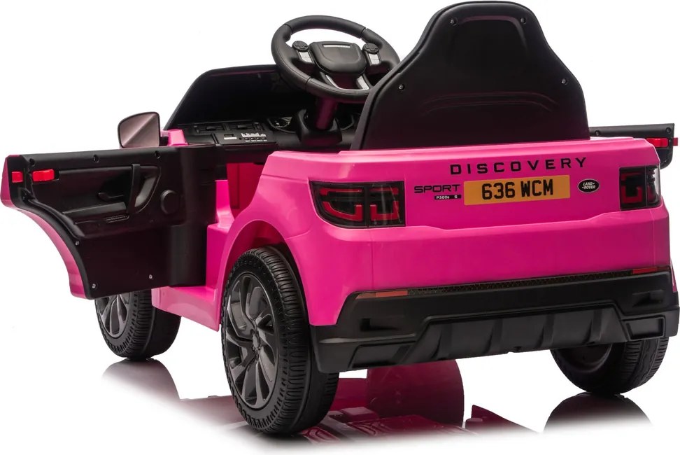 LEAN CARS Elektrické autíčko Land Rover Discovery DLS-K06 růžové