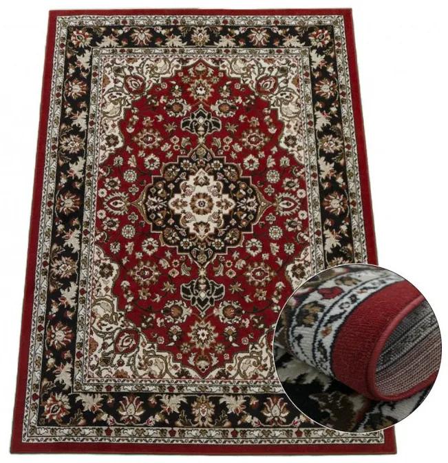 Vopi | Kusový koberec Lotus 9306 red - 50 x 80 cm