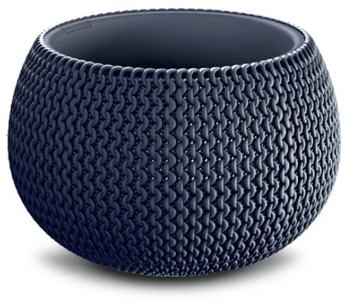 PROSPERPLAST Květináč - SPLOFY BOWL Průměr: 23,9 cm, Barva: antracit