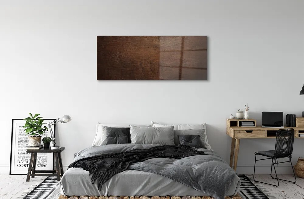 akrylový obraz Dřevo textury obilí 120x60 cm