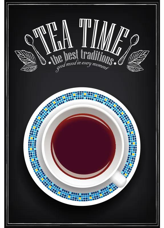Cedule Vintage - Tea Time