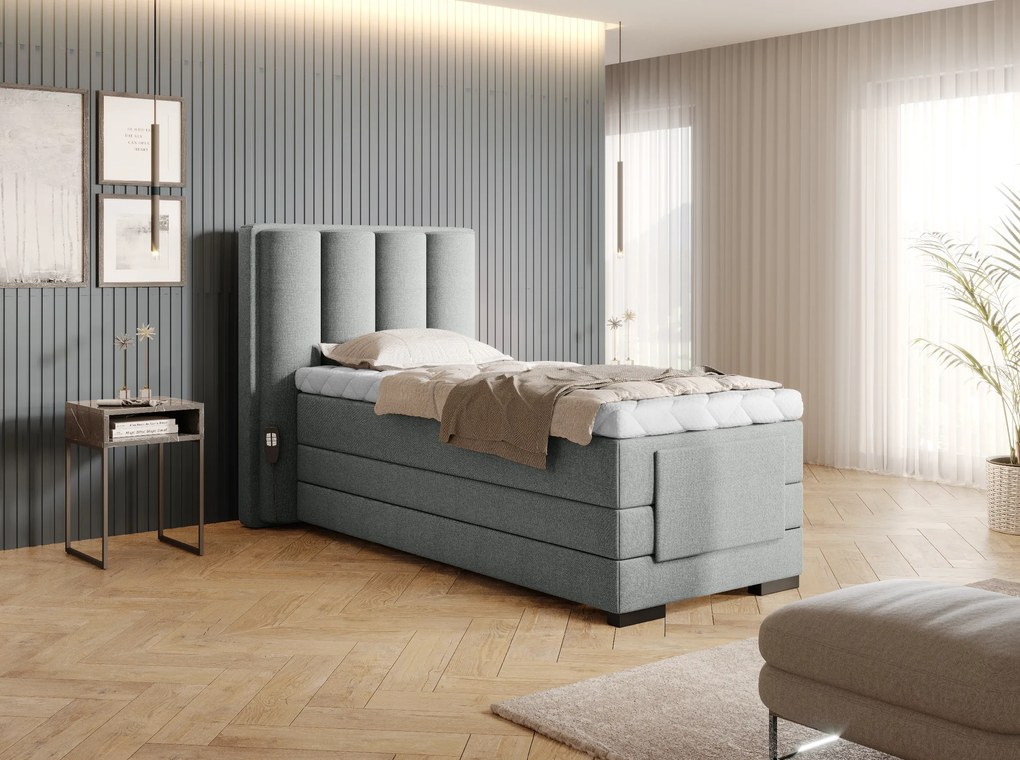 Veros boxspring postel 90x200 Materiál / Dekor: Flores 22