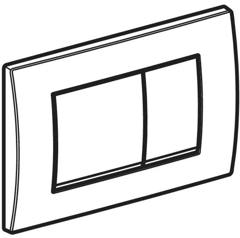BPS-koupelny Podomítkový modul Geberit DuoFix s WC mísou MU-GL-WH-RIM-03 + ovládací tlačítko Delta 30 chrom
