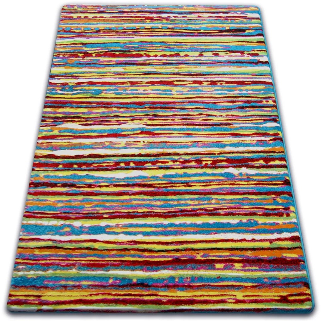 Kusový koberec PAINT Imagi modrý 160x220