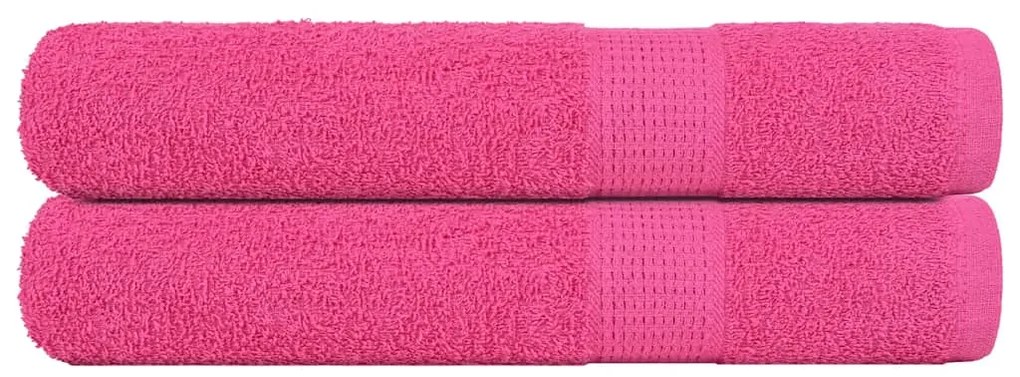 Ručníky FROGN 2 ks růžové 100x200 cm 360 g/m² 137058
