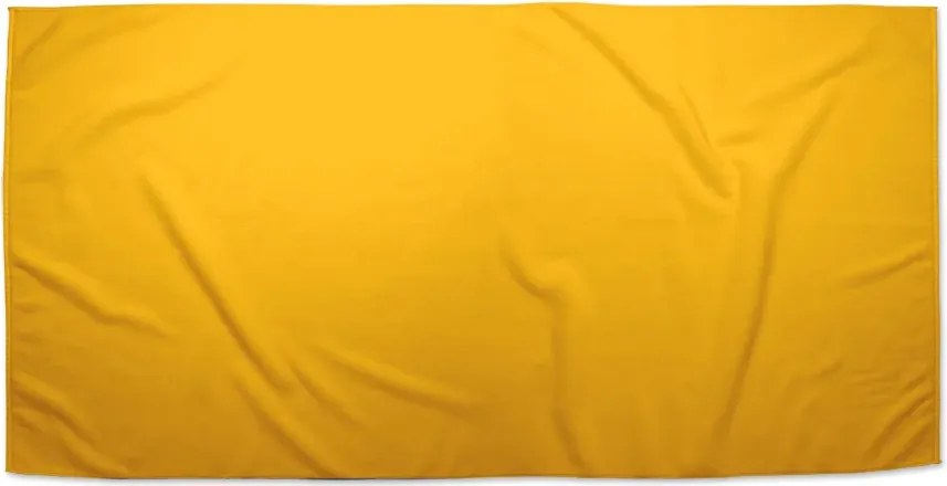 Sablio Ručník Žlutooranžová - 70x140 cm