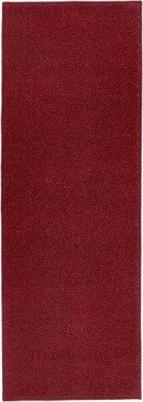 Kusový koberec Pure 102616 Red, 80x400, červená, kancelária, Hanse Home