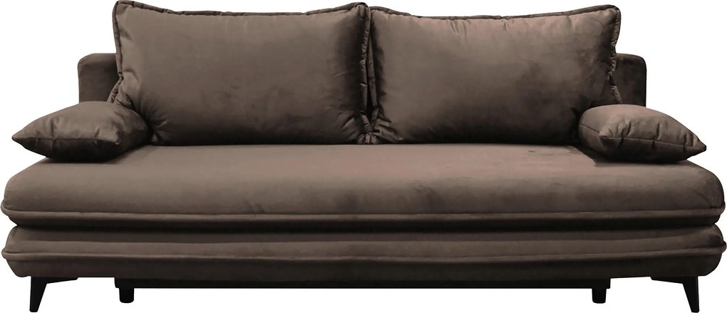 XXXLutz ROZKLÁDACÍ POHOVKA, textil, hnědá MID.YOU - Rozkládací pohovky - 001574004605