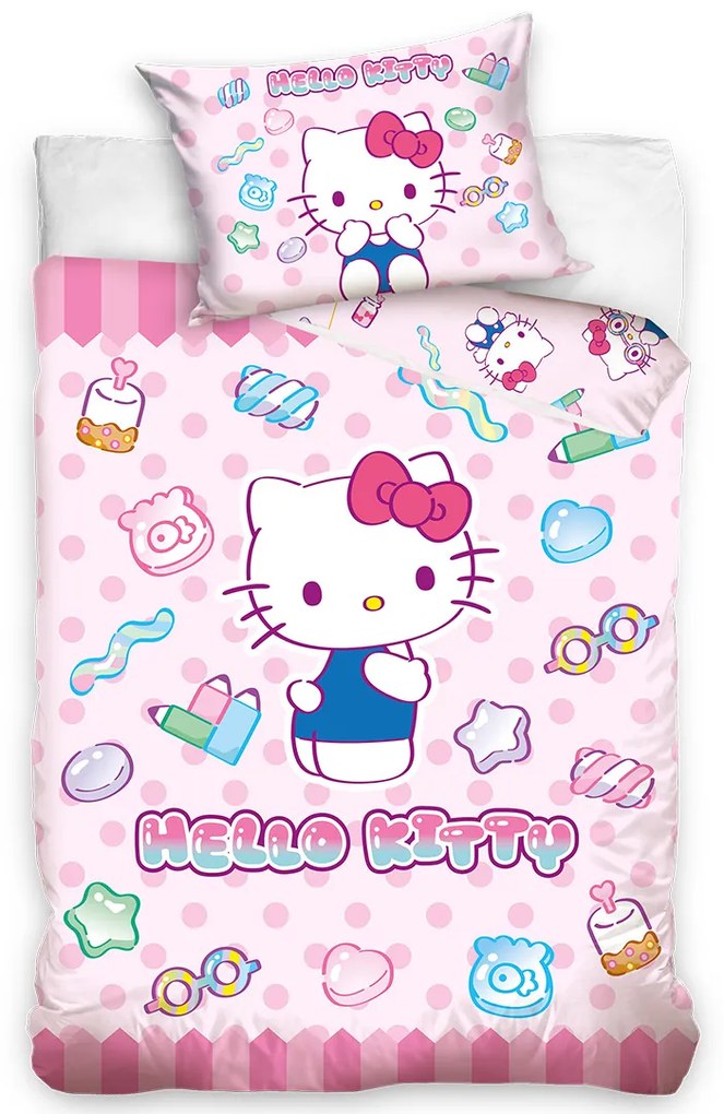 Povlečení do postýlky Hello Kitty Sladké Snění