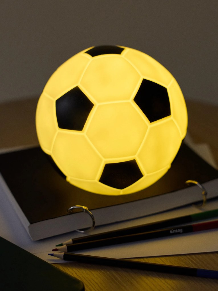 Sinsay - LED noční lampa ve tvaru fotbalového míče - bílá