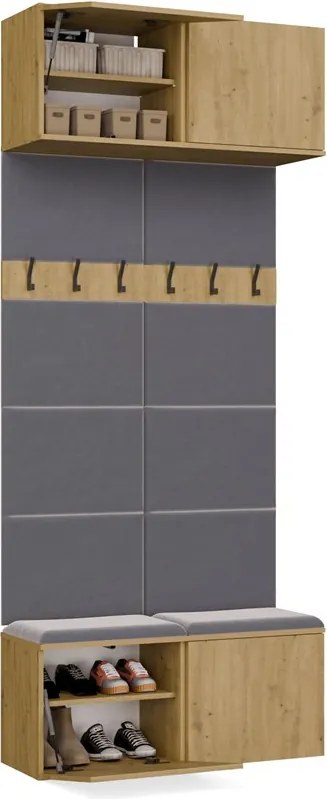 Předsíňová sestava AGA II 2V dub artisan