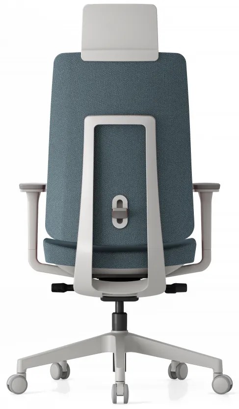 Office Pro Kancelářská ergonomická židle K50 — bílá Černá