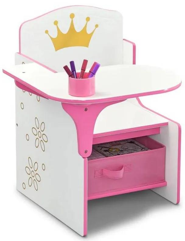 Dětský kreslící stůl Princezny