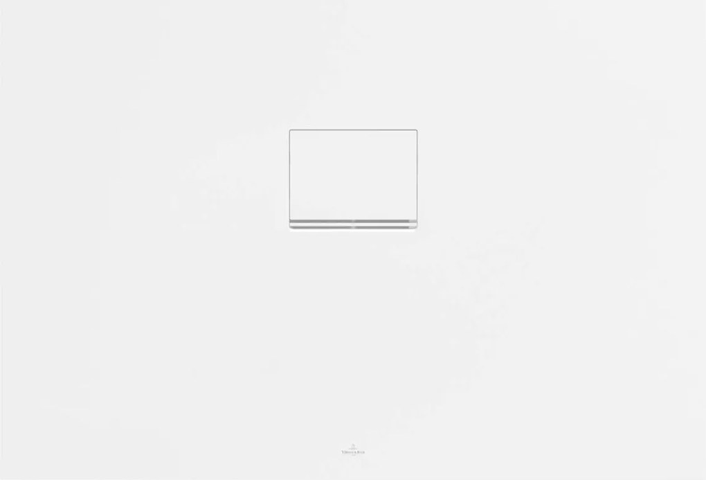 Villeroy & Boch Squaro Infinity - Sprchová vanička, 110x75 cm, Stone White UDQ1175SQI2IV-RW