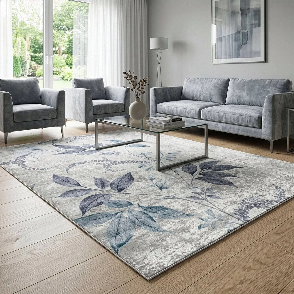 Koberec Lotus6, 120x160 cm, listy