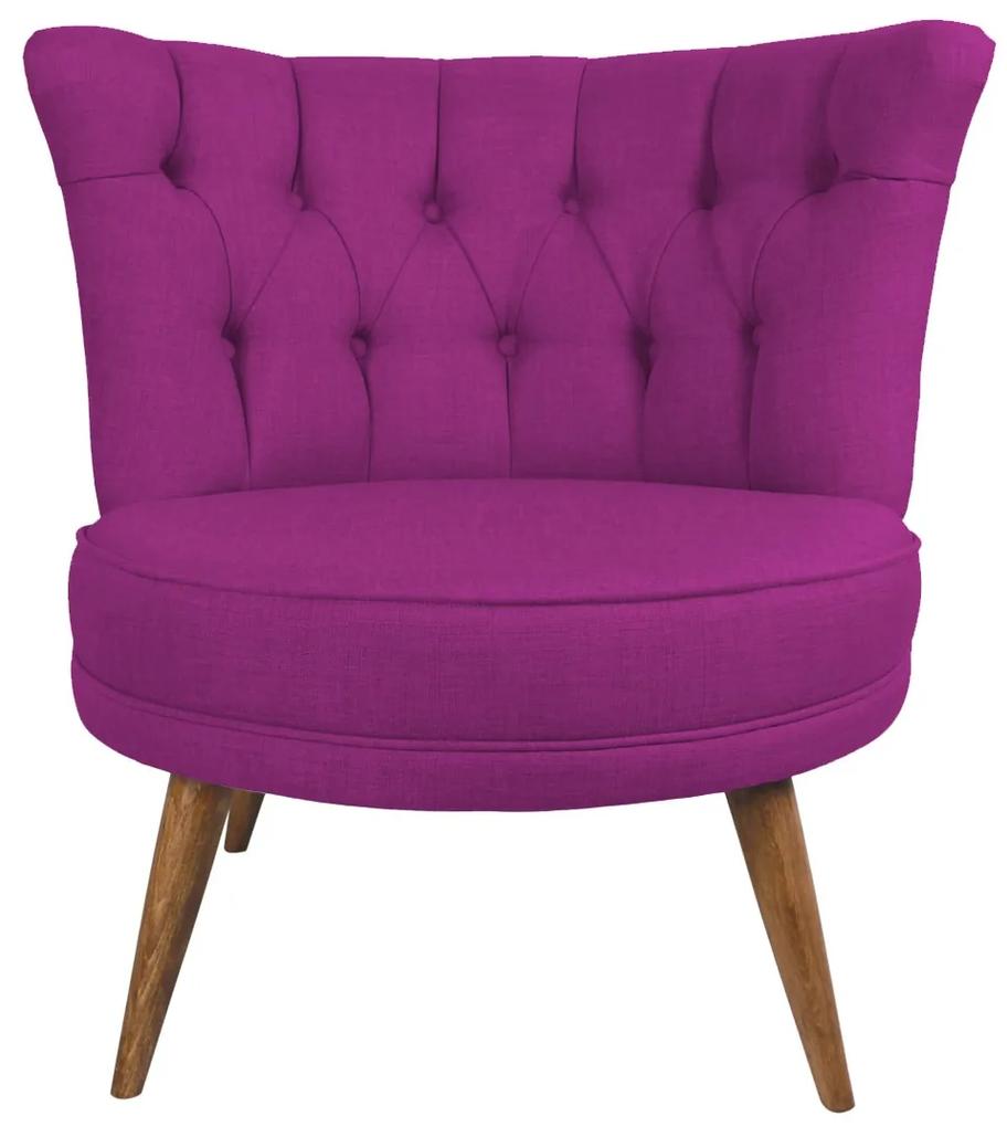 Atelier del Sofa Křeslo Richland - Purple, Purpurová