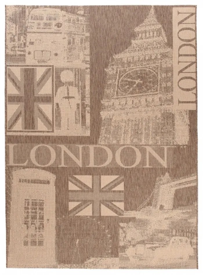 Kusový koberec Londýn béžový, Velikosti 80x150cm