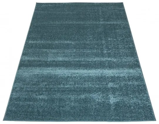 Kusový koberec jednobarevný SPRING P113A Tyrkysový Rozměr: 70x250 cm
