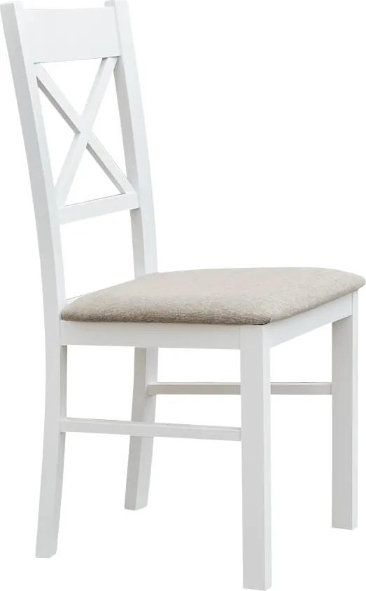 Bílý nábytek Židle Belluno Elegante 22, masiv