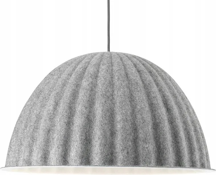 Muuto Under The Bell Závěsná lampa 55 cm Šedá