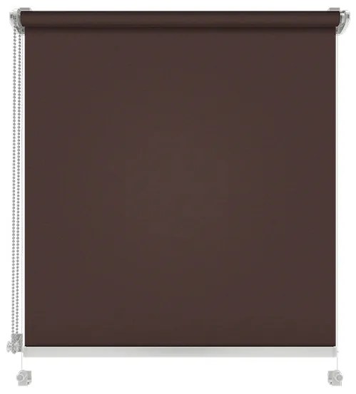 Gario Roleta Mini Standard Hladká Palisandr Výška: 150 cm, Šířka: 67 cm