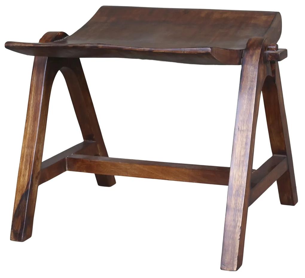 Chic Antique Dřevěná stolička Mango Wood, přírodní barva, dřevo