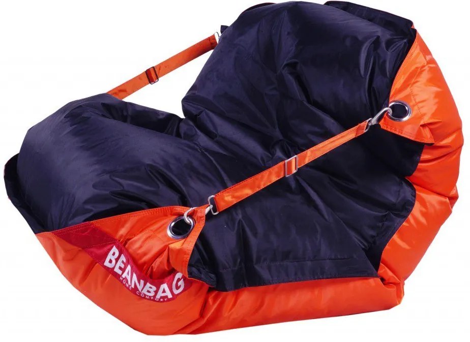 BEANBAG Home Comfort BEANBAG Home Comfort 189x140 duo orange black