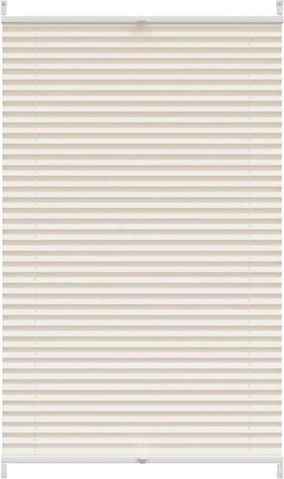 Plisované žaluzie / rolety Plisse 70 x 125 cm - krémové 240630
