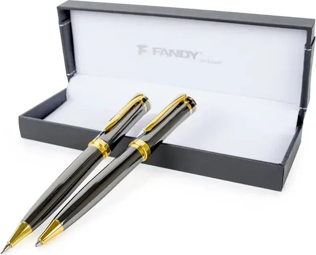FANDY Psací souprava Rhino BM šedá