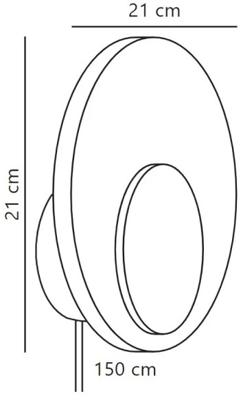 Nordlux - LED Stmívatelné nástěnné svítidlo MARSI LED/7W/230V béžová