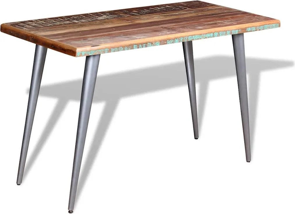 Jídelní stůl masivní recyklované dřevo 120 x 60 x 76 cm 244242