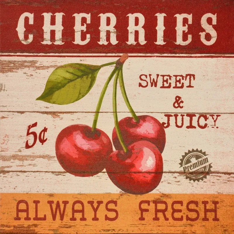 Obraz na plátně - Cherries (Always Fresh)