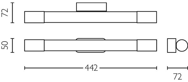 Philips - Koupelnové osvětlení zrcadla ROVER LED/5W/230V IP44 mosaz