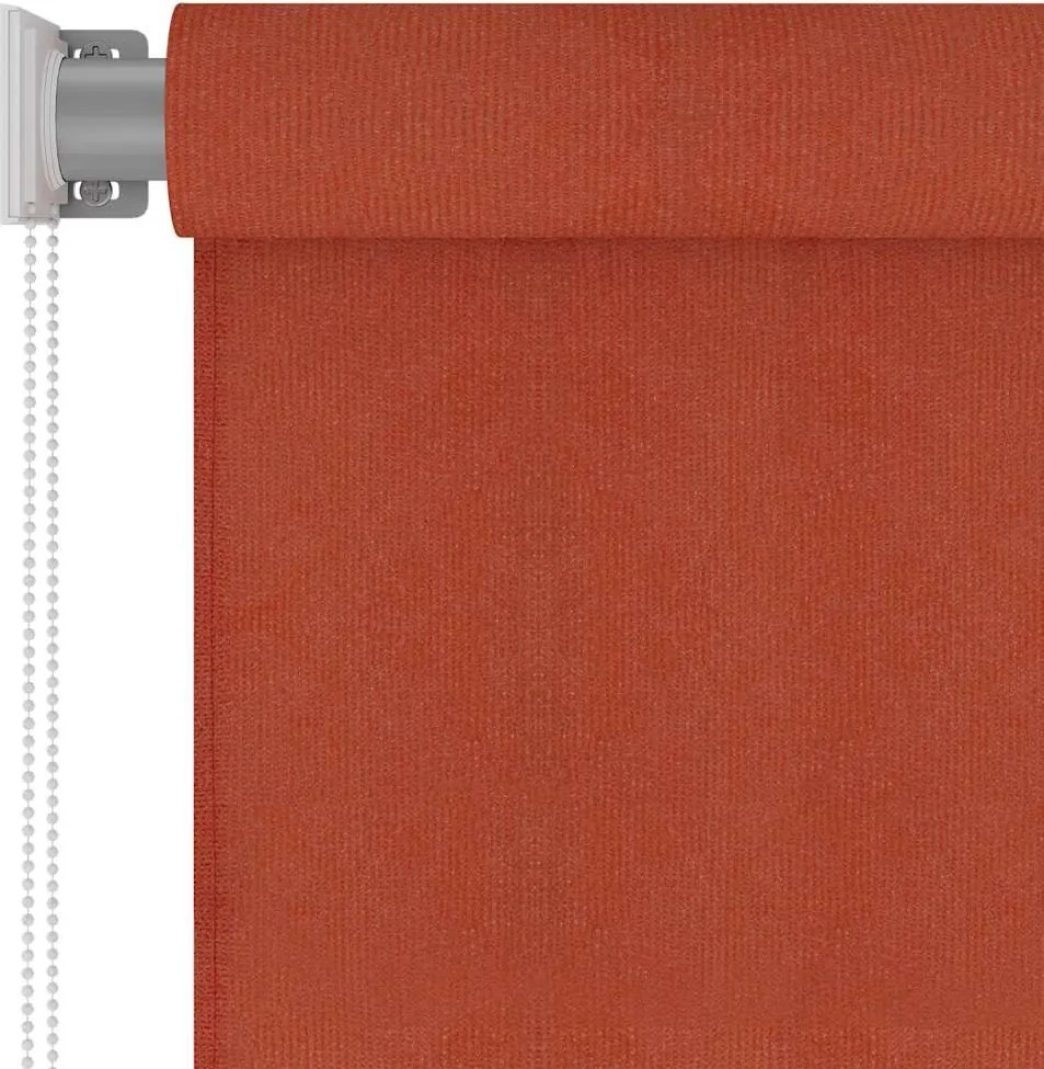 Venkovní roleta 225 (Š) x 140 (V) cm terakotová HDPE 312791