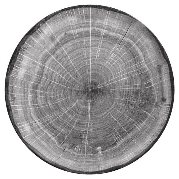 Woodart talíř mělký 29 cm, šedý