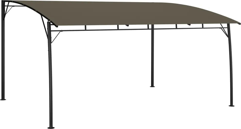 Slunečníkové markýzy 4 x 3 x 2,55 m Taupe 312255
