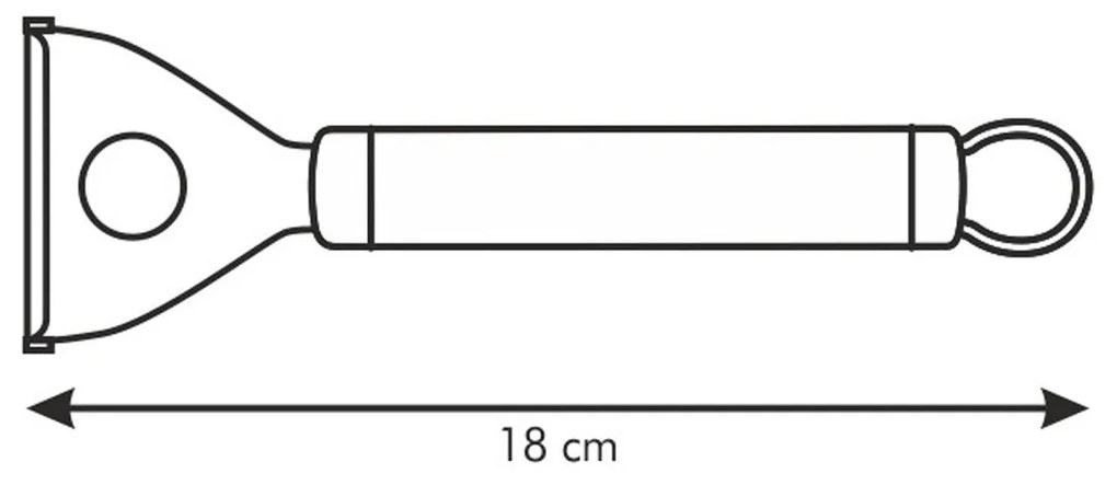 TESCOMA Škrabka s příčnou čepelí PRESIDENT