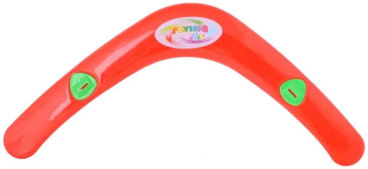 Slevnuj Bumerang, pískací 38 cm,  červená