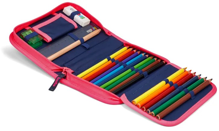 Školní penál Ergobag - Korálový