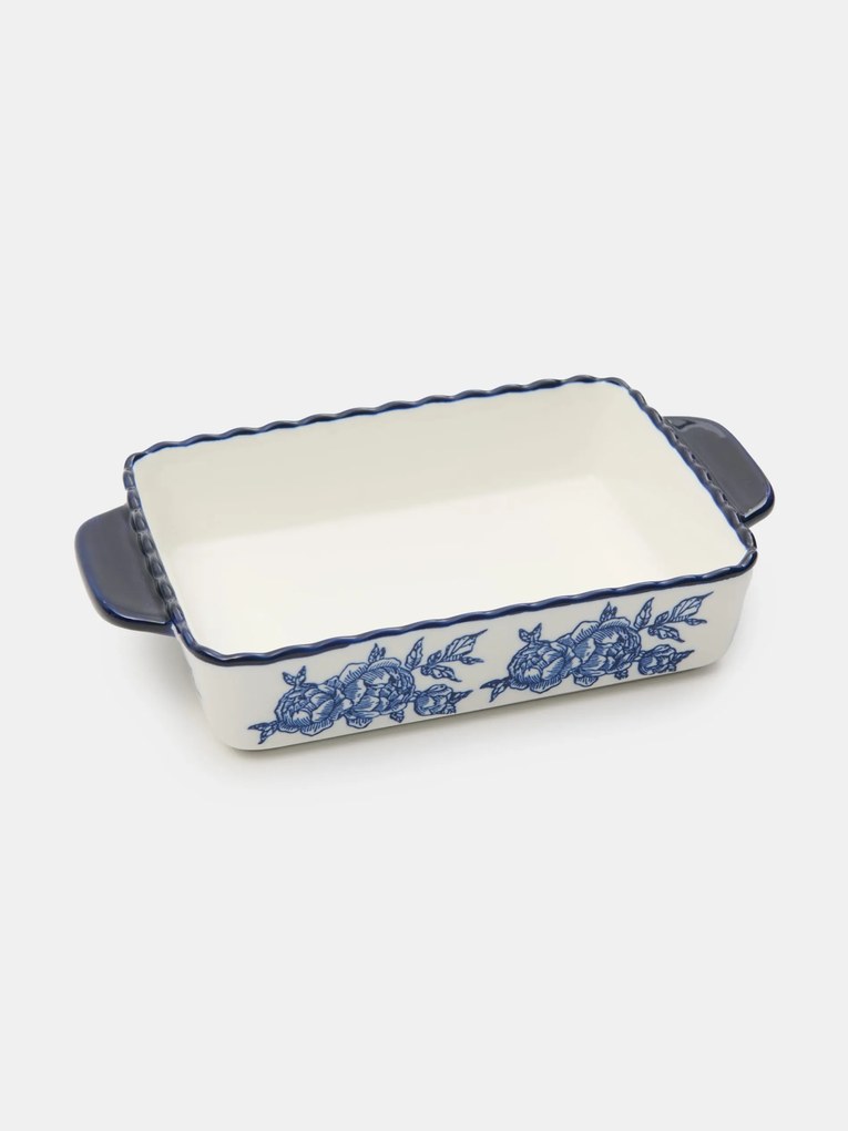Sinsay - Porcelain baking dish with a floral motif - vícebarevná