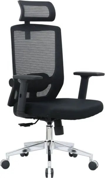 Kancelářská ergonomická židle Neoseat GRANDINI — černá, nosnost 150 kg