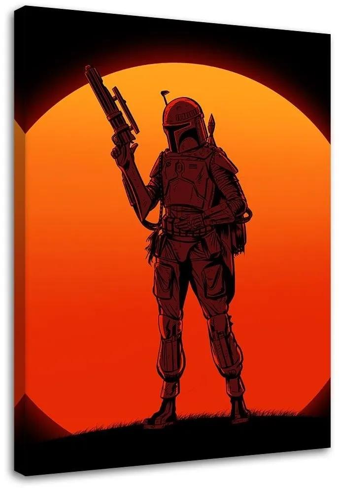 Gario Obraz na plátně Star Wars, Mandalorian - DDJVigo Rozměry: 40 x 60 cm